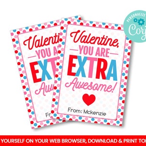 EDITABLE Extra Awesome Rectangle Tags, Bubble Gum Treat Tags Ideas, Kid ...