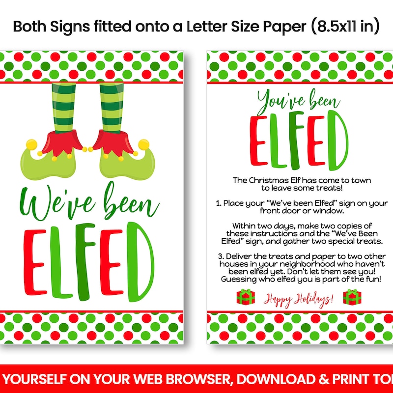 Youve Been Elfed - Etsy