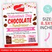 EDITABLE Chocolate Fundraiser Flyer Template, Charity Non Profit Event ...