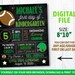 EDITABLE Fottball 1st Day of School Chalkboard Sign Sports - Etsy