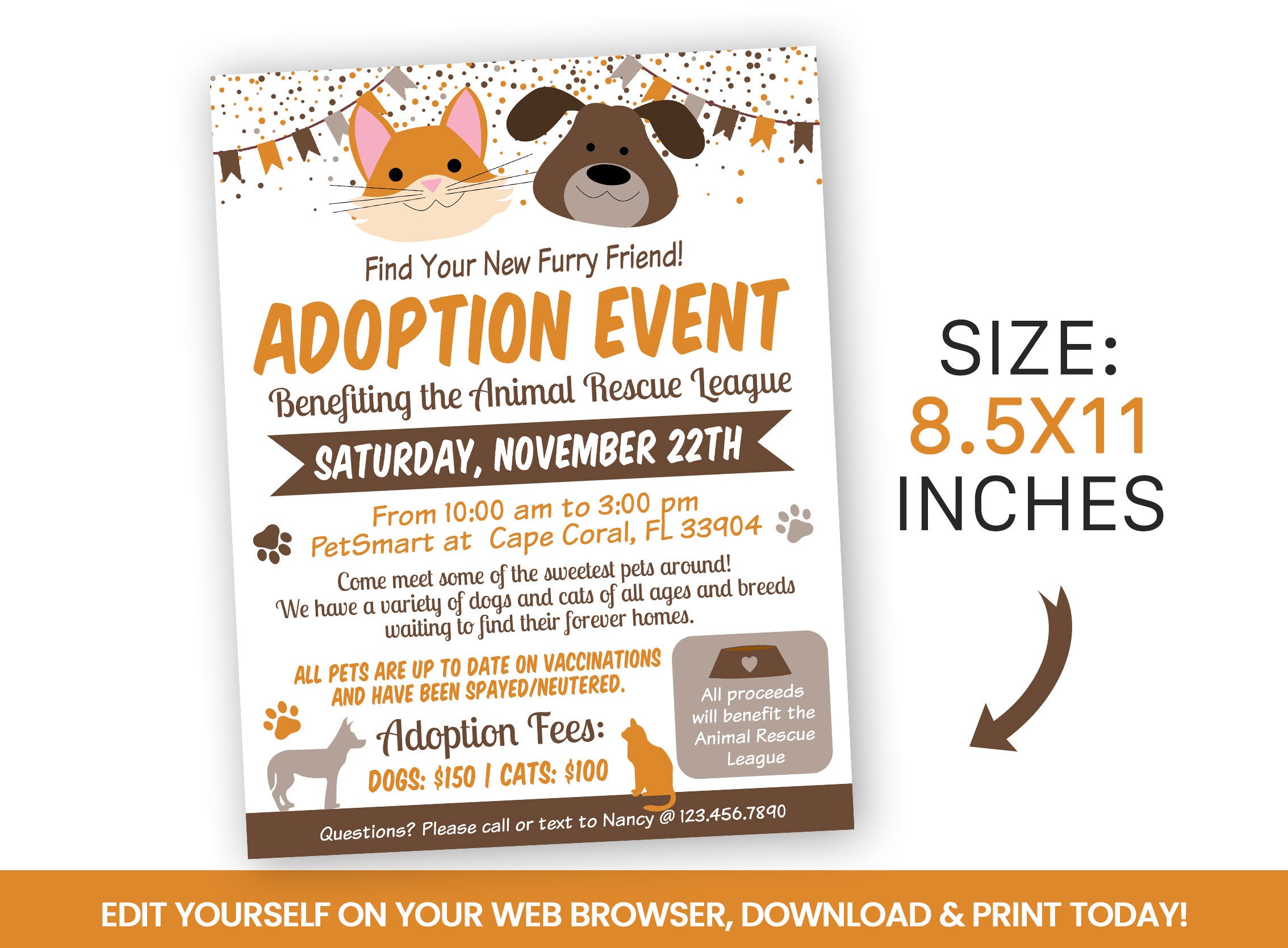 Animal Charity Event Flyer