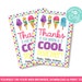 EDITABLE Cool Teacher Appreciation Gift Tag, Boss Worker Staff ...