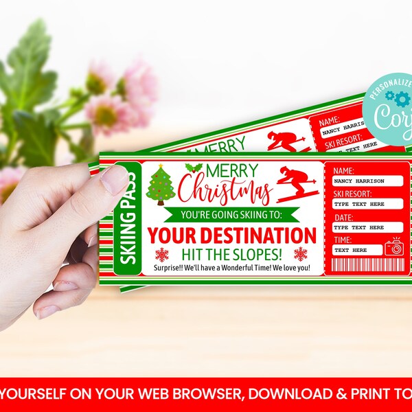 Ski Invitations - Etsy