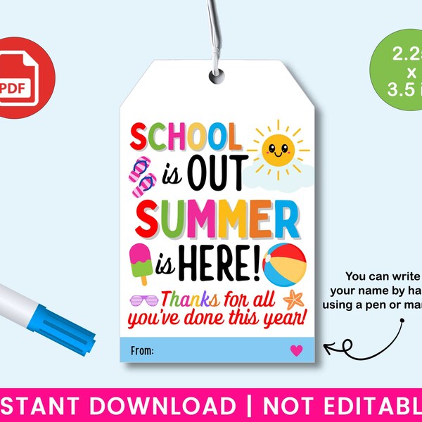 End of Year Beach Themed School Party - Etsy