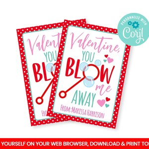 EDITABLE Bubble Wand Gift Tags Preschool Favor Tags Ideas - Etsy