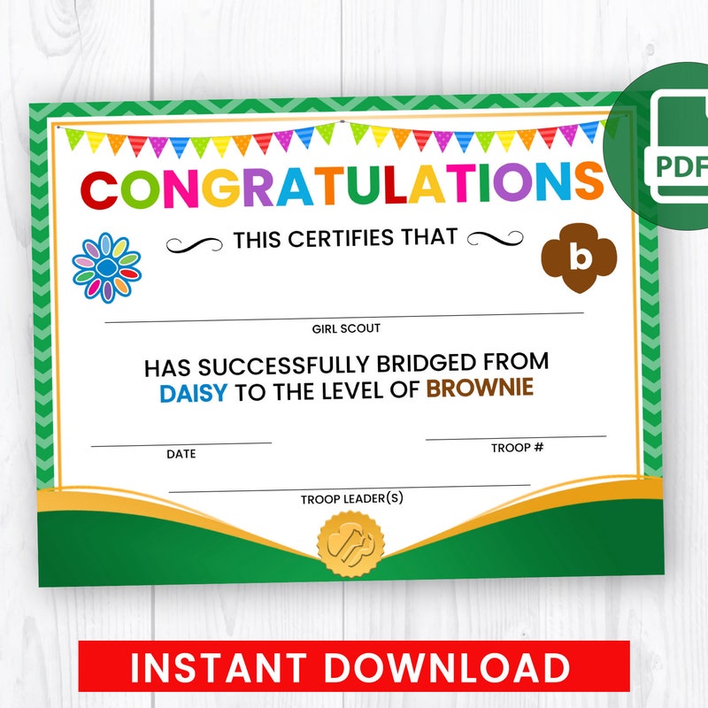 Daisy Girl Scout - Etsy