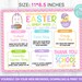 EDITABLE Easter Spirit Week Flyer, Itinerary Week Self Editing Invite ...