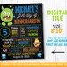 EDITABLE Monsters 1st Day of School Chalkboard Sign, Any Grade Self ...
