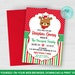 Editable Reindeer Games Invitation, Holiday Party Self Editing Invite ...