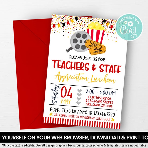 Hollywood Teacher Sign - Etsy