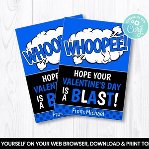 EDITABLE Whoopee Rectangle Tags, Whoopie Cushion Gift Tags Ideas, Kid ...