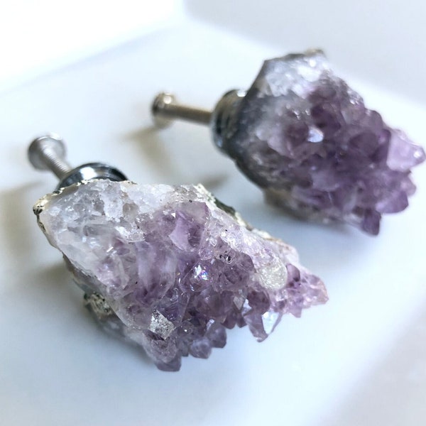 Gemstone Cabinet Pulls - Etsy