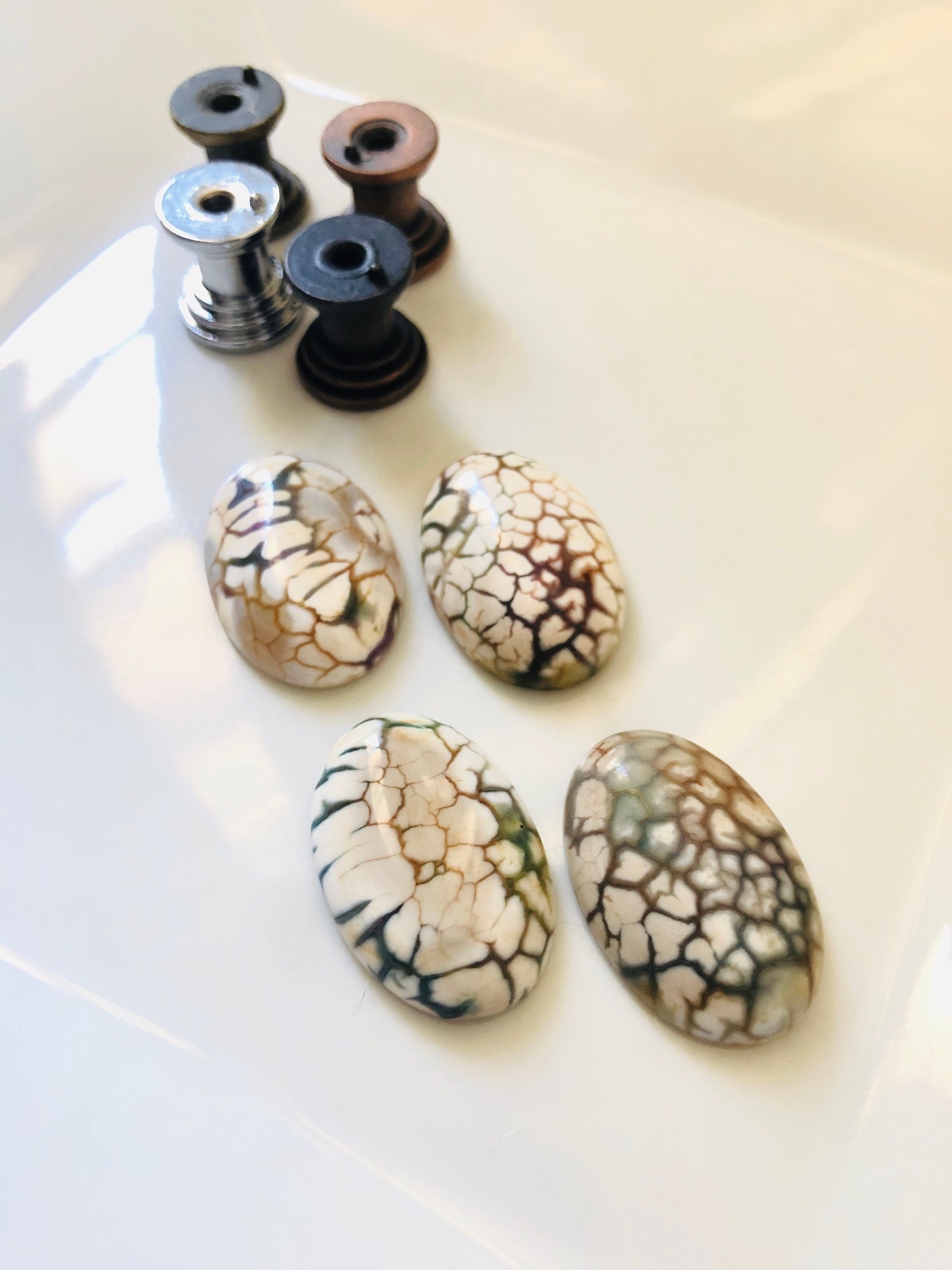Agate Stone Cabinet Knobs, Rock Cabinet Knob, Stone Dresser Knobs ...