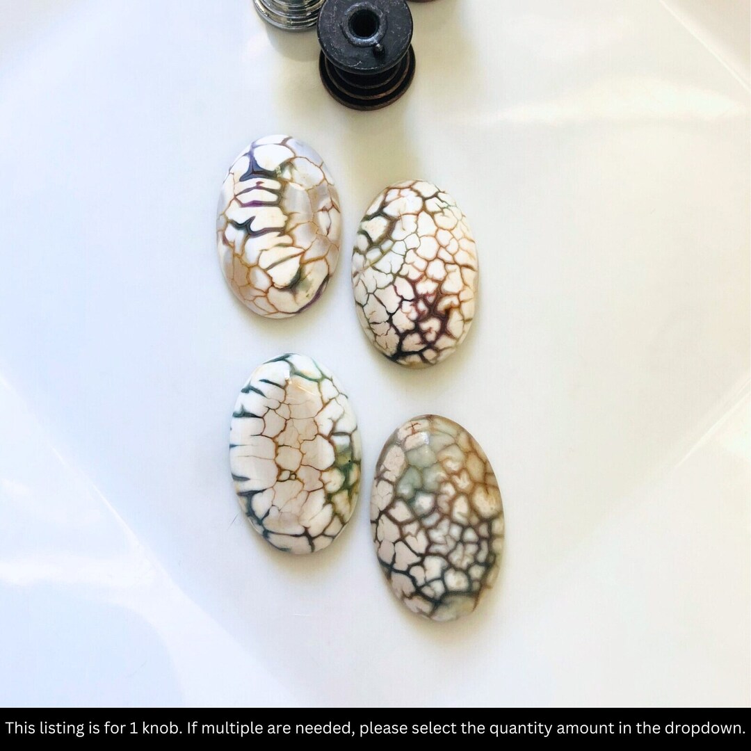 Agate Stone Cabinet Knobs, Rock Cabinet Knob, Stone Dresser Knobs ...