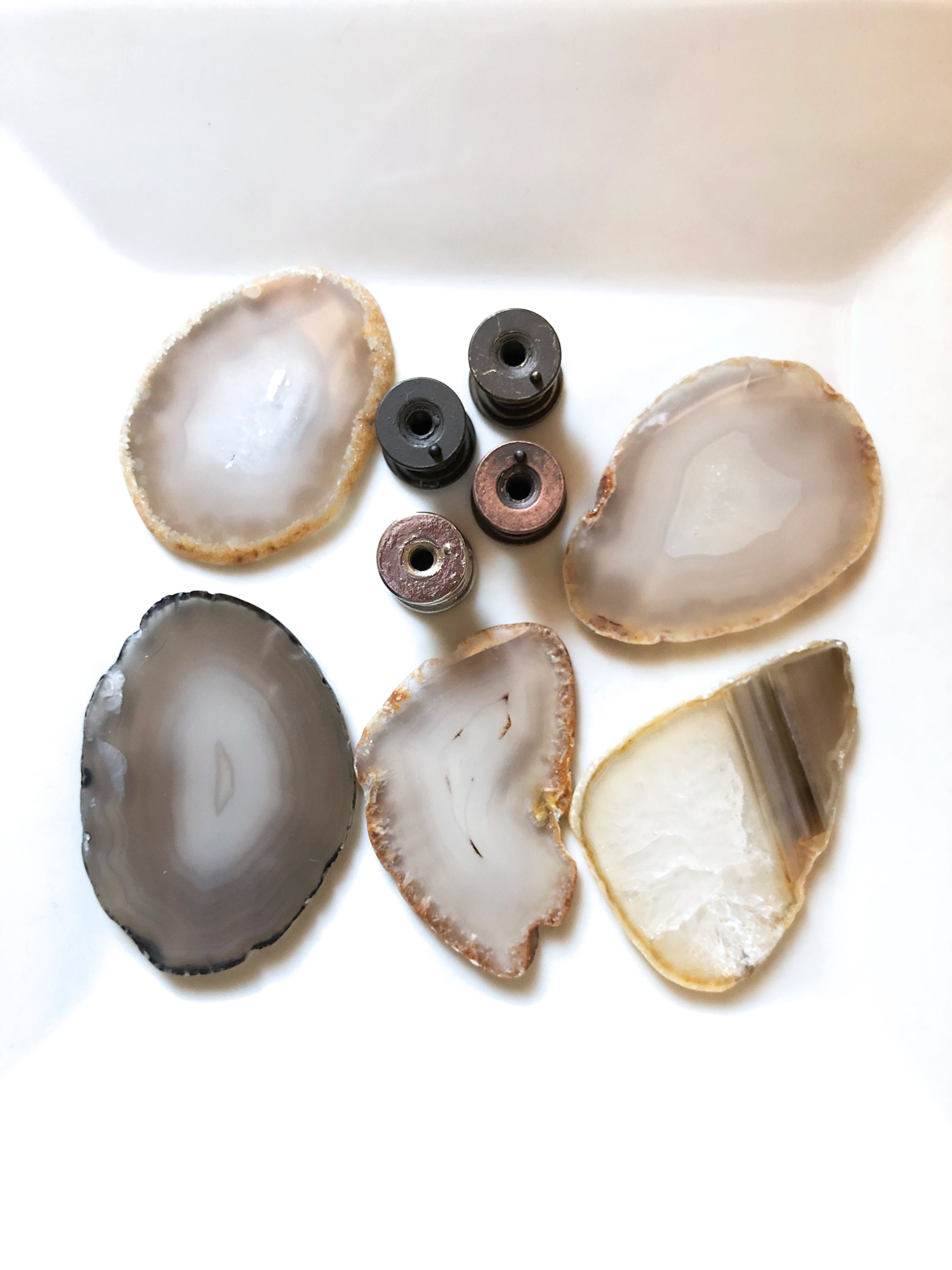 Agate stone knobs Stone cabinet knob Stone dresser knobs | Etsy