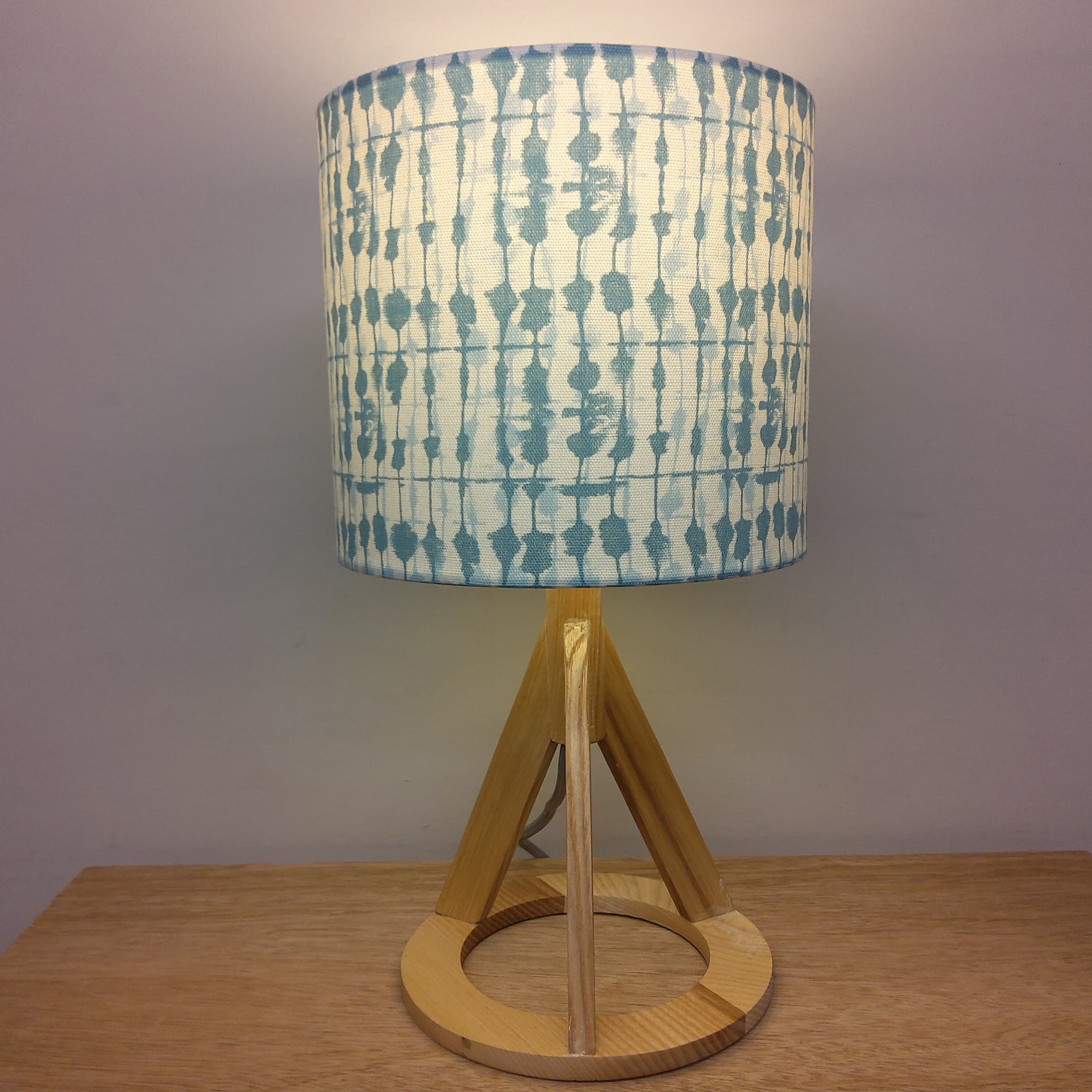 Scandi Style LAMPSHADE, Handmade in the UK, Contemporary, Retro, Scandi ...
