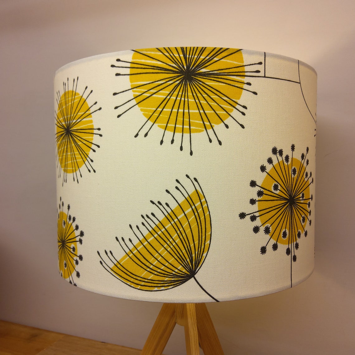 RETRO LAMPSHADE Handmade in the UK Contemporary Retro 60s - Etsy UK