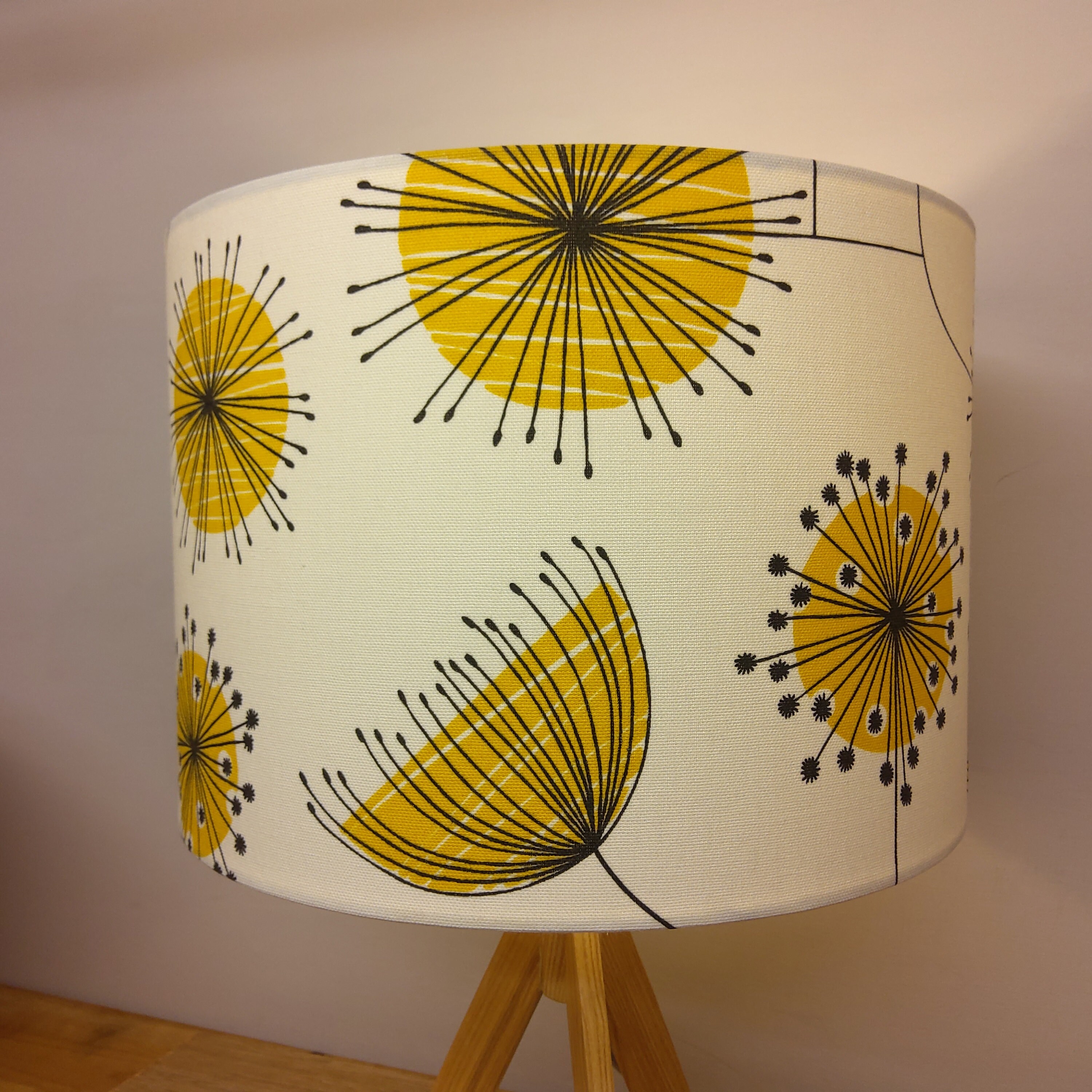 RETRO LAMPSHADE, Handmade in the UK, Contemporary, Retro, 60s 70s ...