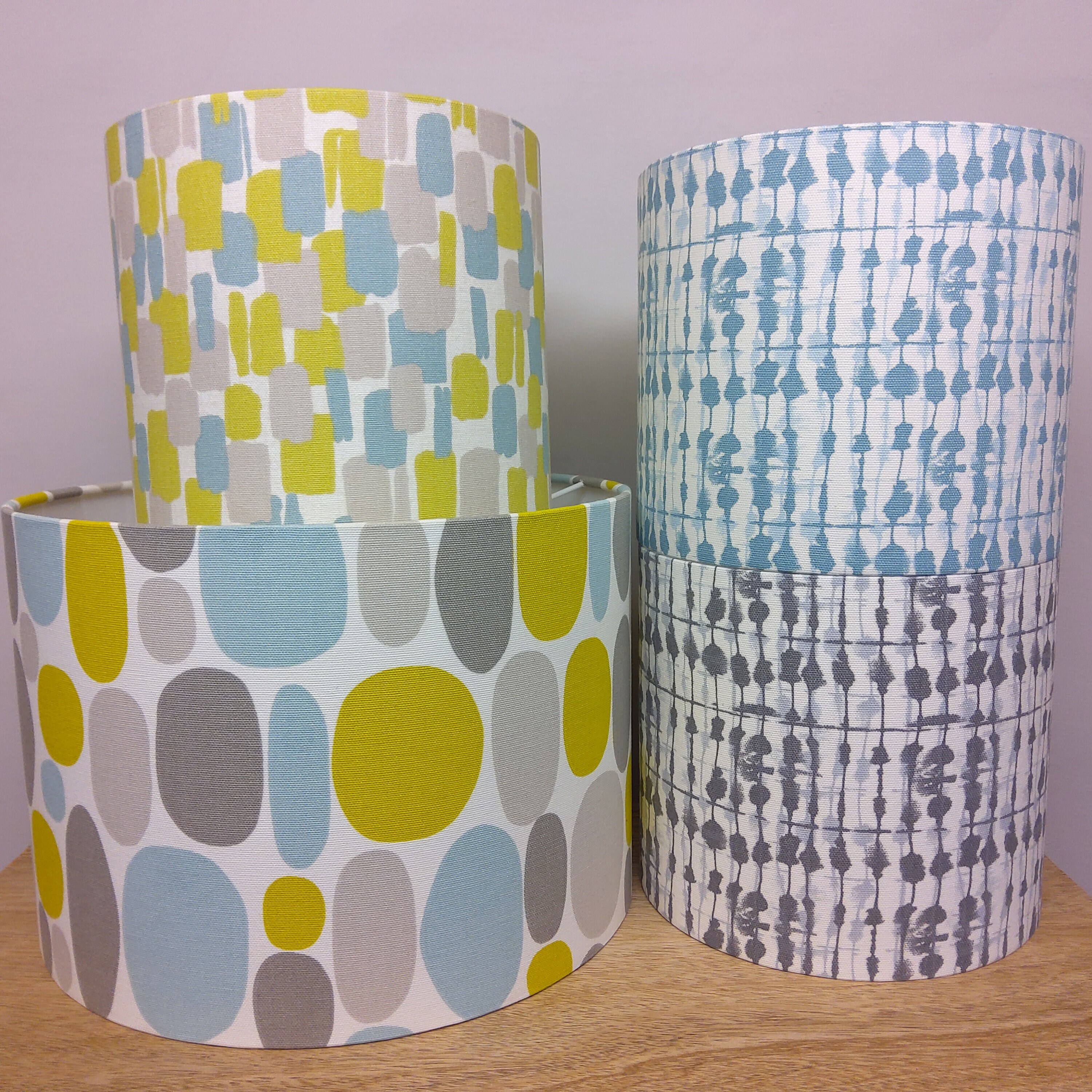 Scandi Style LAMPSHADE, Handmade in the UK, Contemporary, Retro, Scandi ...