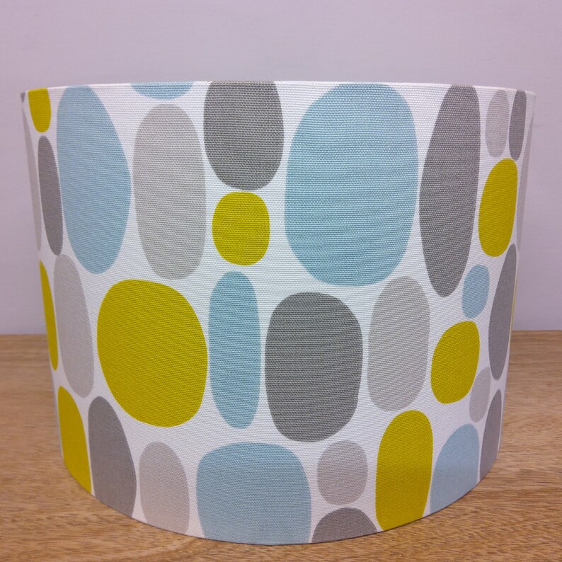 Scandi Style LAMPSHADE, Handmade in the UK, Contemporary, Retro, Scandi ...