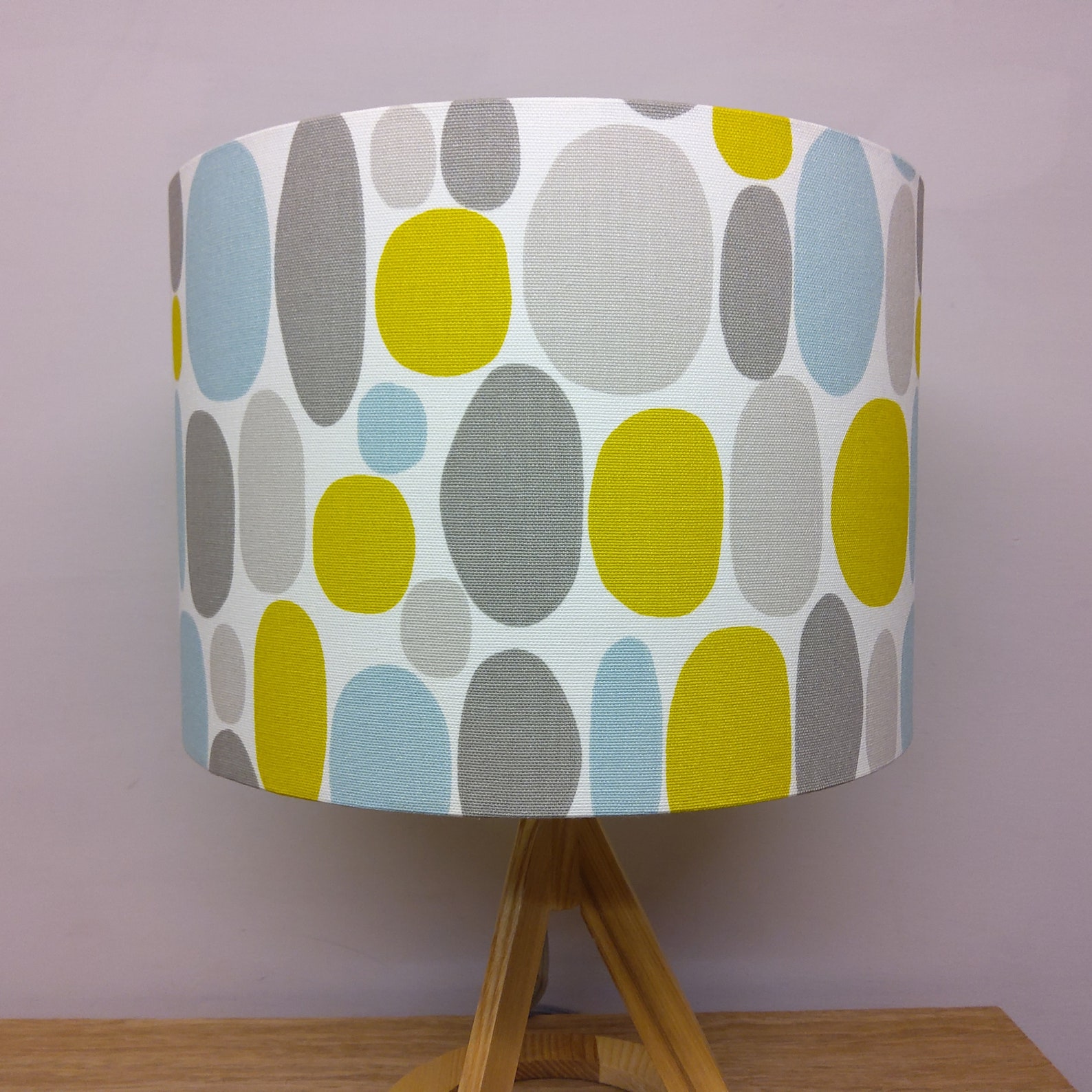 Scandi Style LAMPSHADE, Handmade in the UK, Contemporary, Retro, Scandi ...