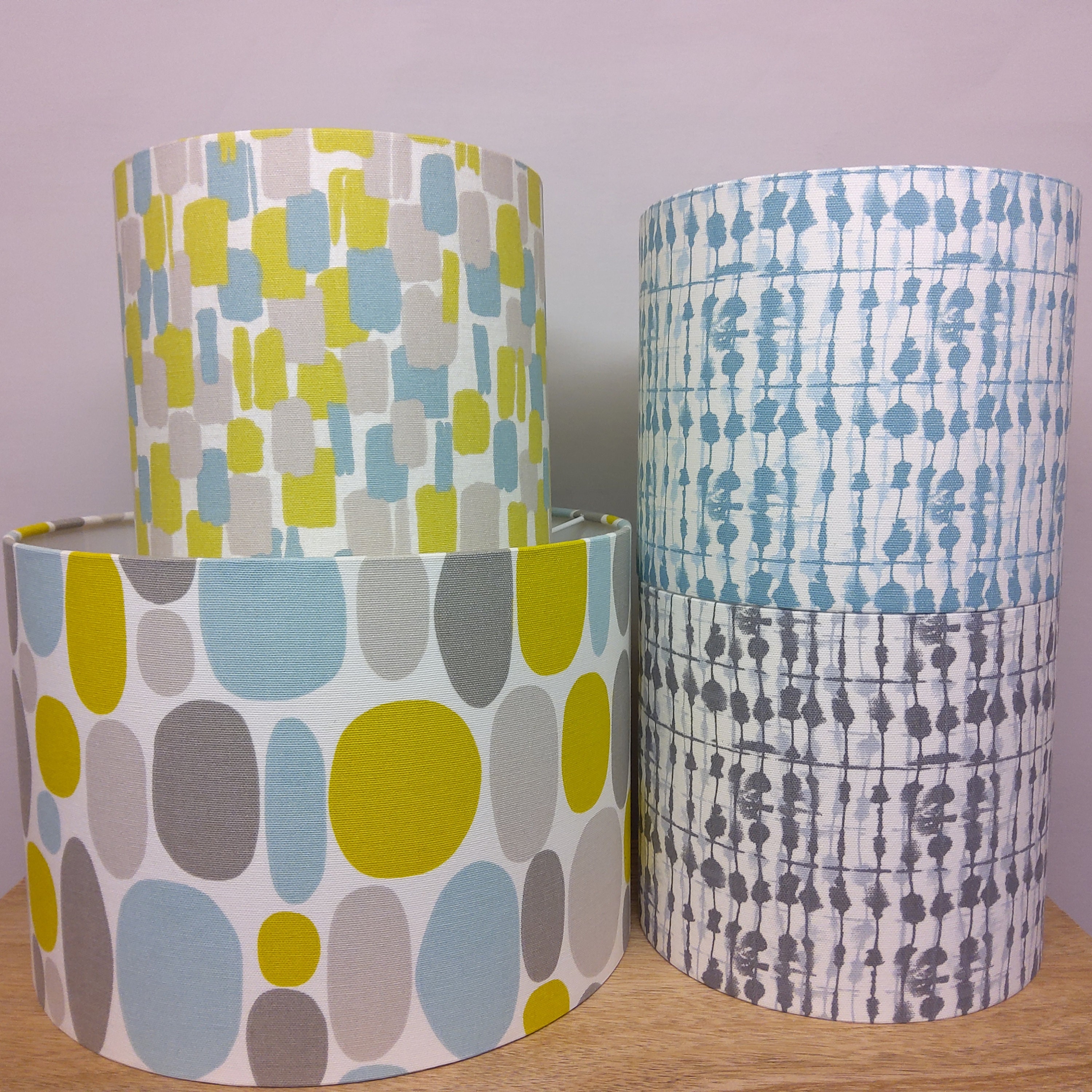 Scandi Style LAMPSHADE, Handmade in the UK, Contemporary, Retro, Scandi ...