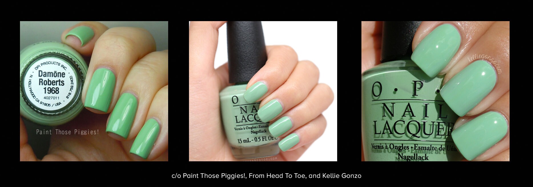 Opi Mint Green