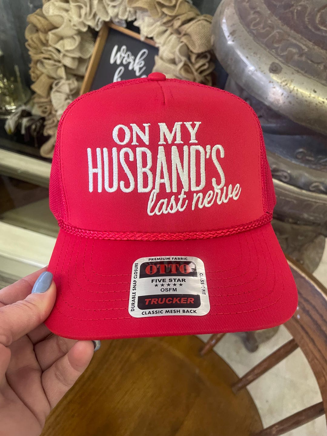 On My Husbands Last Nerve Cap - Etsy