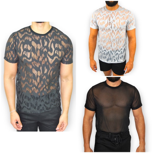 Mens Sheer Shirt - Etsy