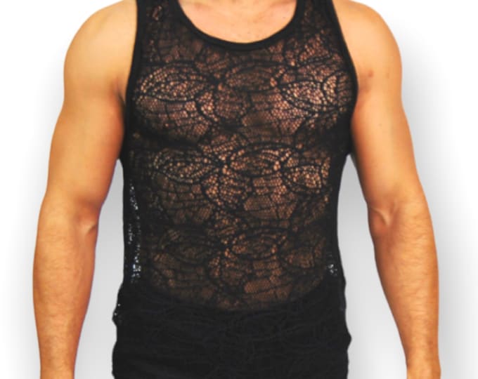 Vintage Y2K Classic Rave Fishnet Tank Top in Pastel Yellow - Etsy