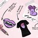Pastel Goth Vampire Clipart Set Printable Digital Download | Etsy UK