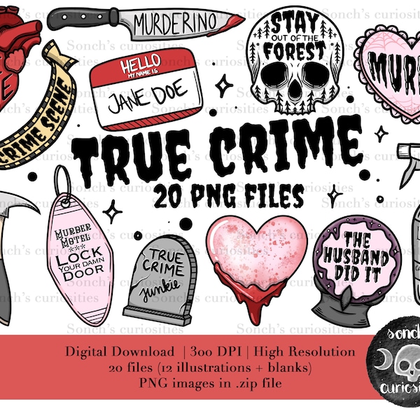 True Crime - Etsy