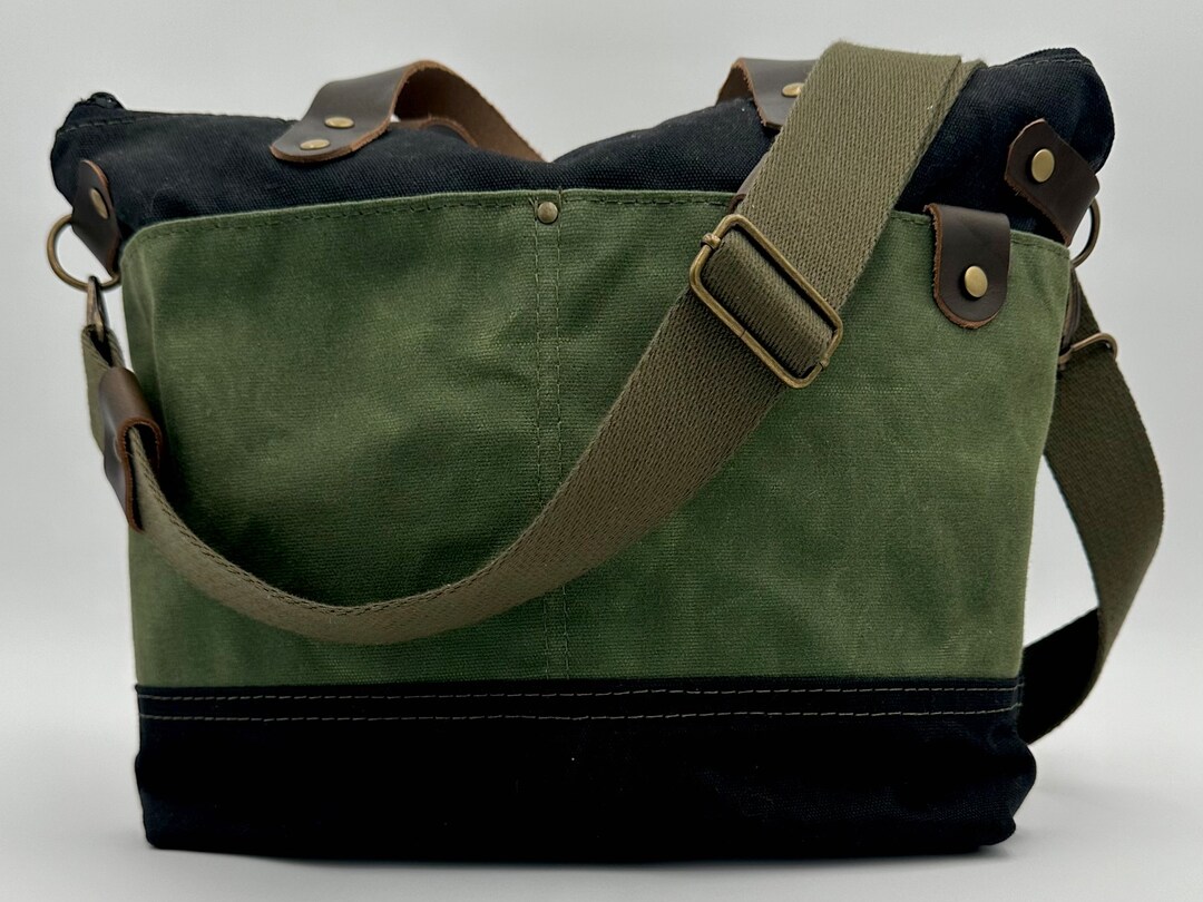 Versatile Waxed Canvas Bag That is as Comfortable Being a Work Tote as ...