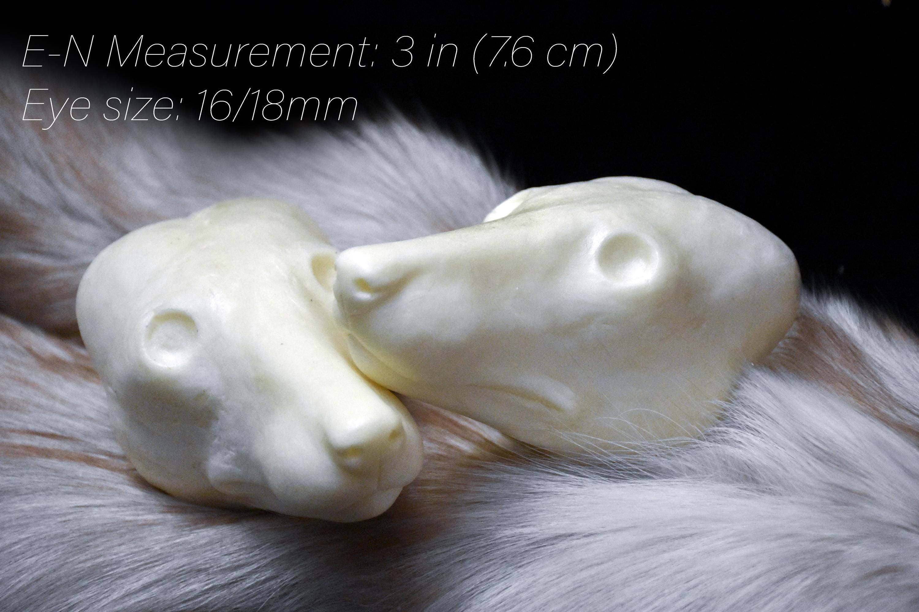 Hybrid Fox Change-out Head Form for Softmounts or Traditional Taxidermy ...