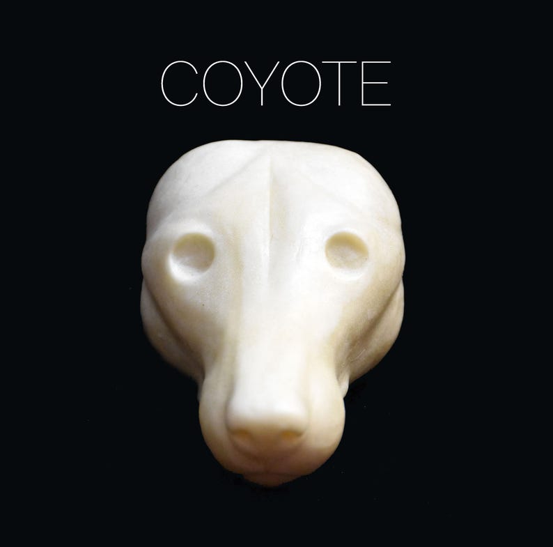 Coyote Change-out Head Form for Softmounts or Traditional Taxidermy ...