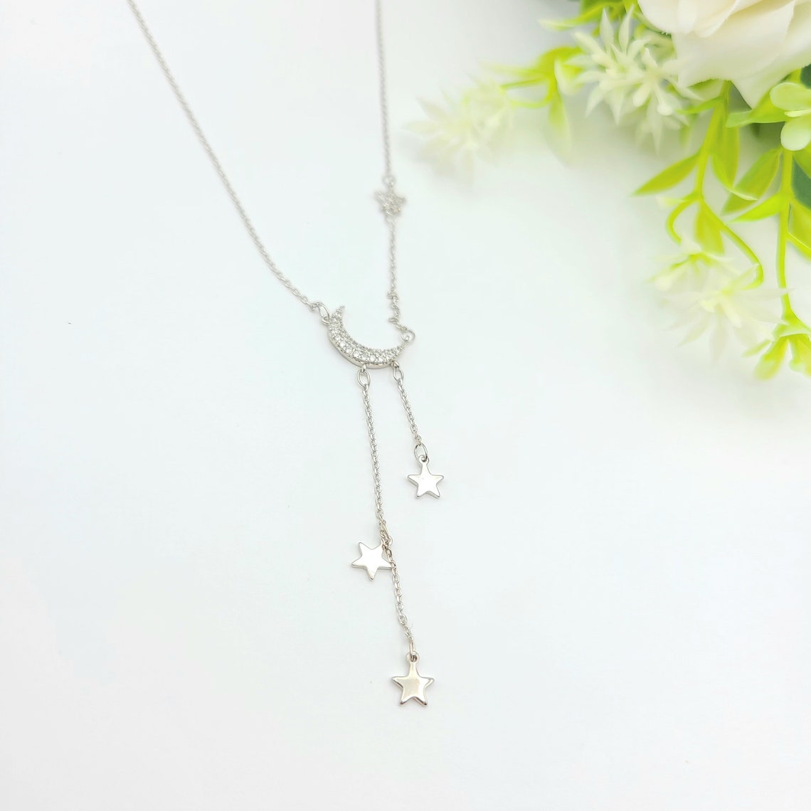 925 Sterling Silver Gypsy Necklace. Silver Gypsy Necklace. - Etsy