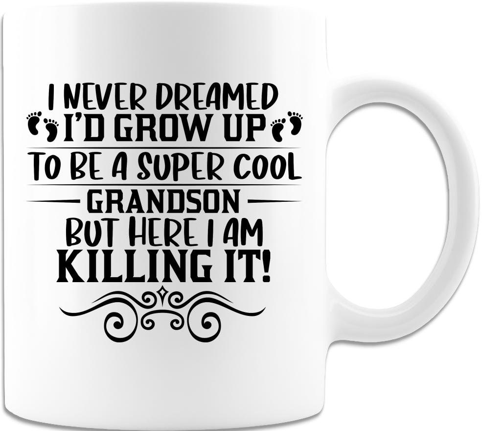 Super Cool Grandson Coffee Mug Amazing Premium Quality Funny | Etsy