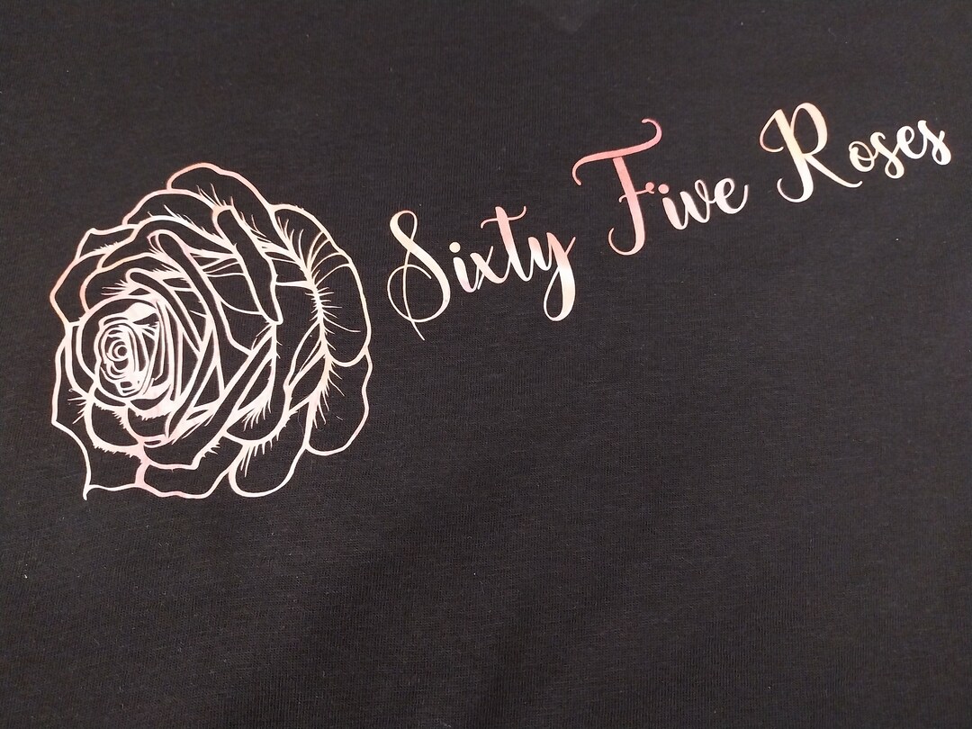 Hoodie - Sixty Five Roses, Mukoviszidose, Cystische Fibrosis, Cystic ...