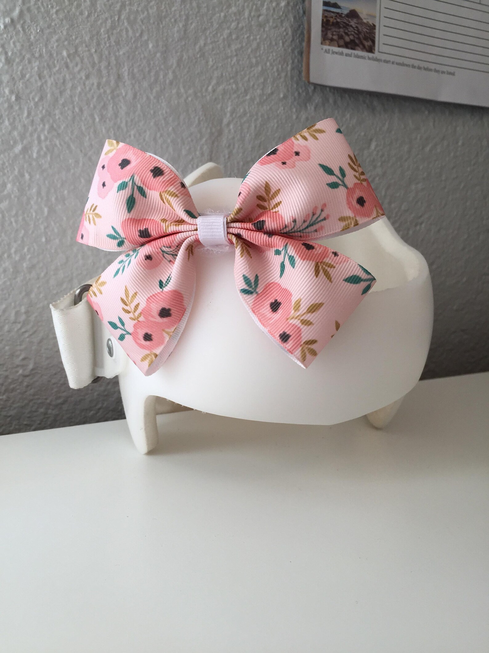FLORAL Cranial Helmet Bow DOC Band Bow Starband Bow - Etsy