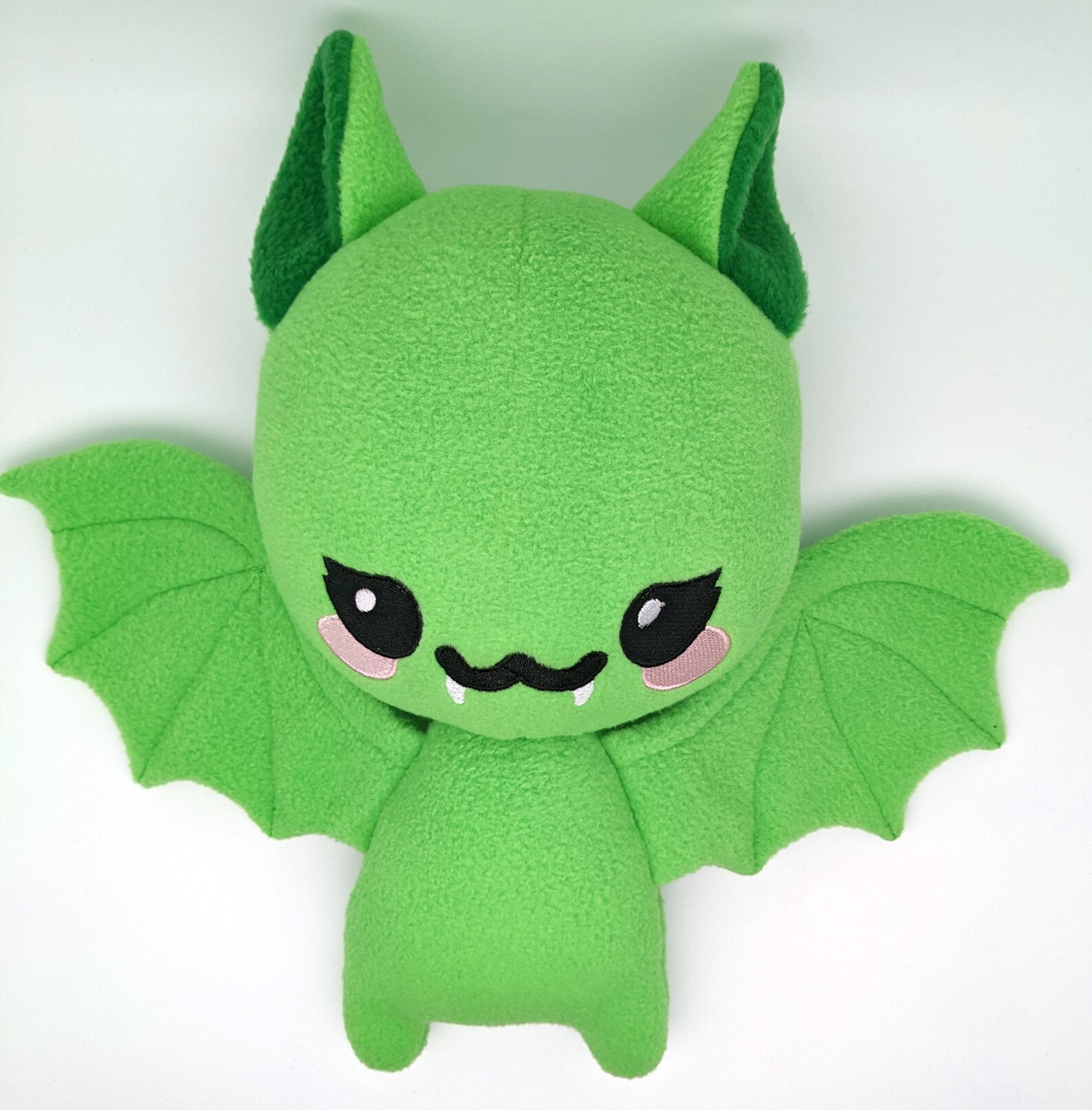 Bat Plushie Lime Green Plague Bat Plush Zombie Bat Stuffie - Etsy
