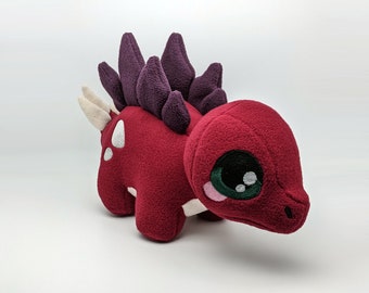 Maroon Plushie - Etsy