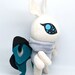 Lunar Moth Plushie Celestial Insect Stuffie Stars and Moons Glow in the ...