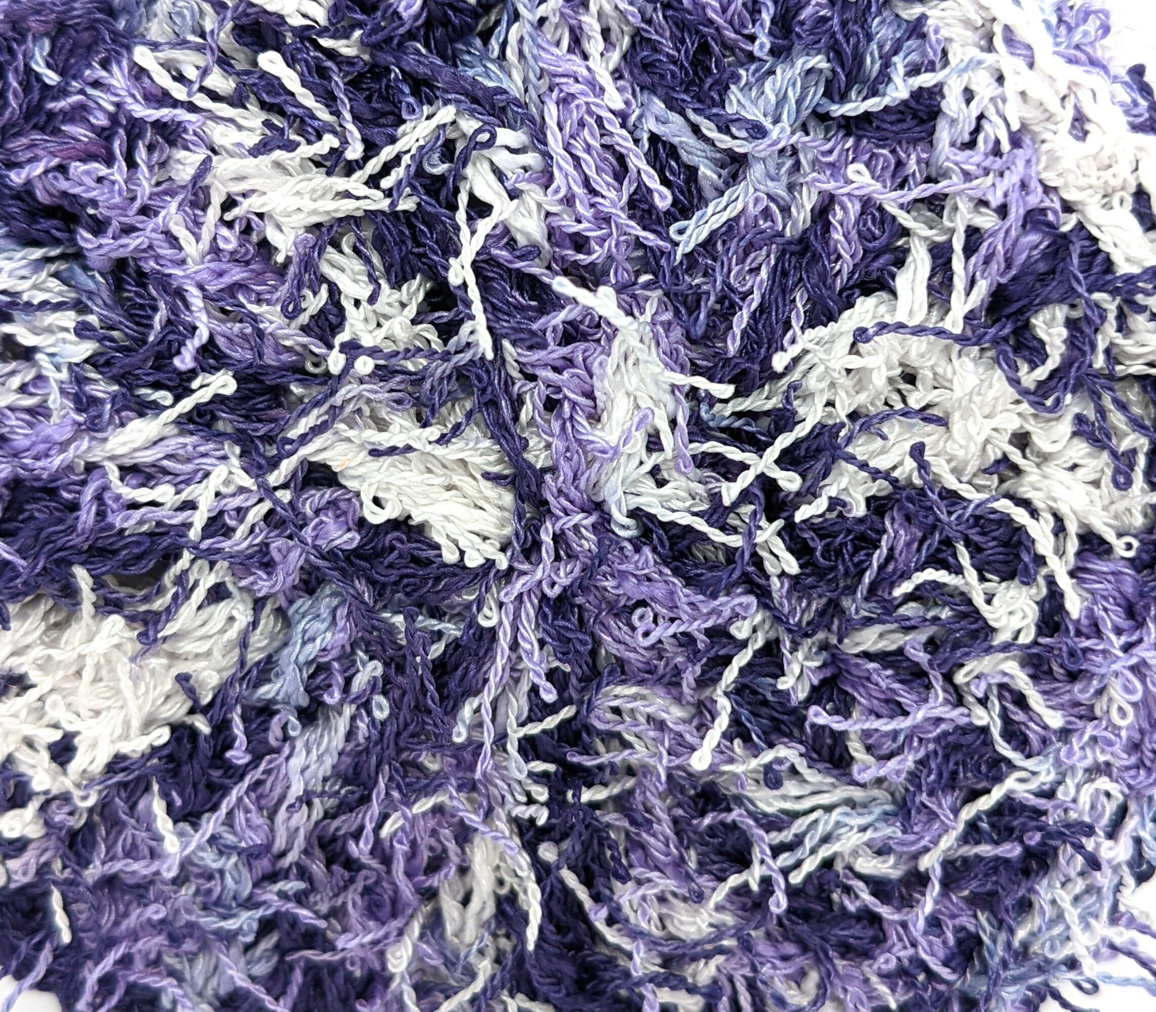 Dish Scrubby Reusable Crochet Scrubbies Thick and Druable Purple and ...