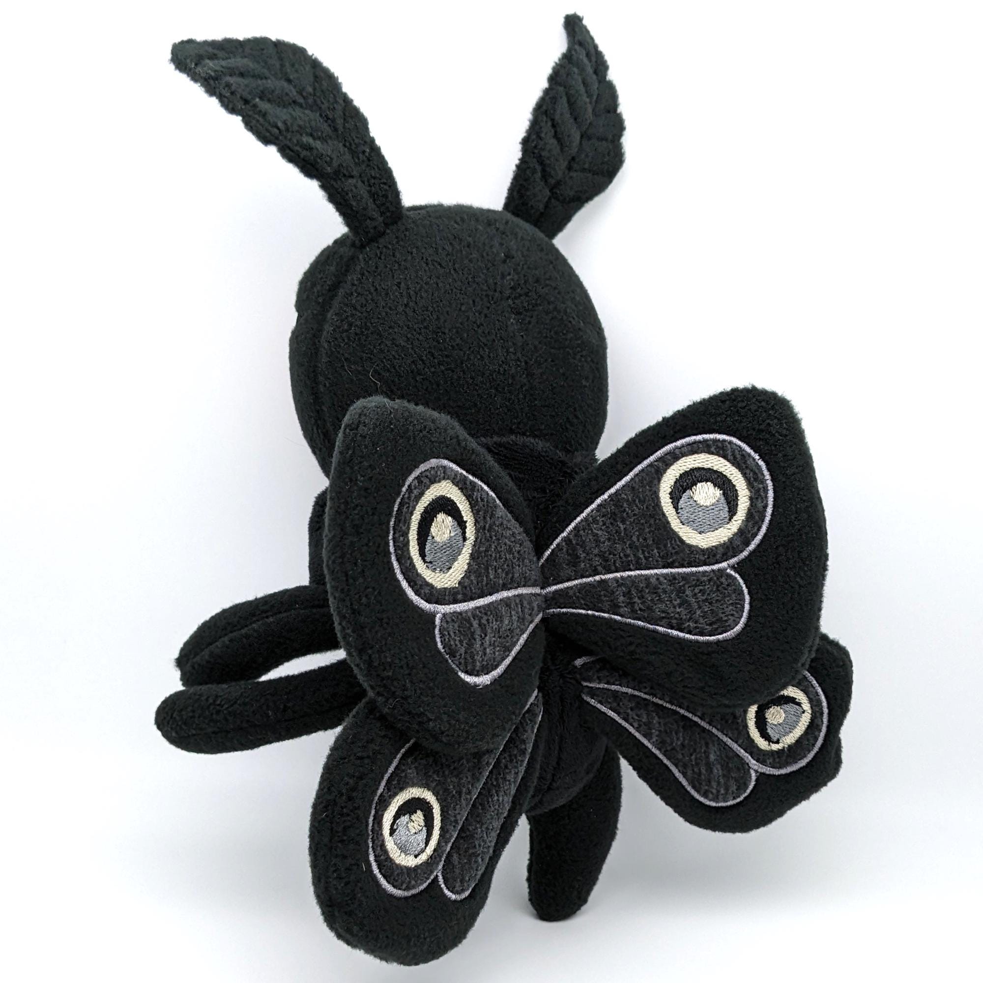 Mothman Plushie Cryptid Stuffie Black Moth Plush - Etsy
