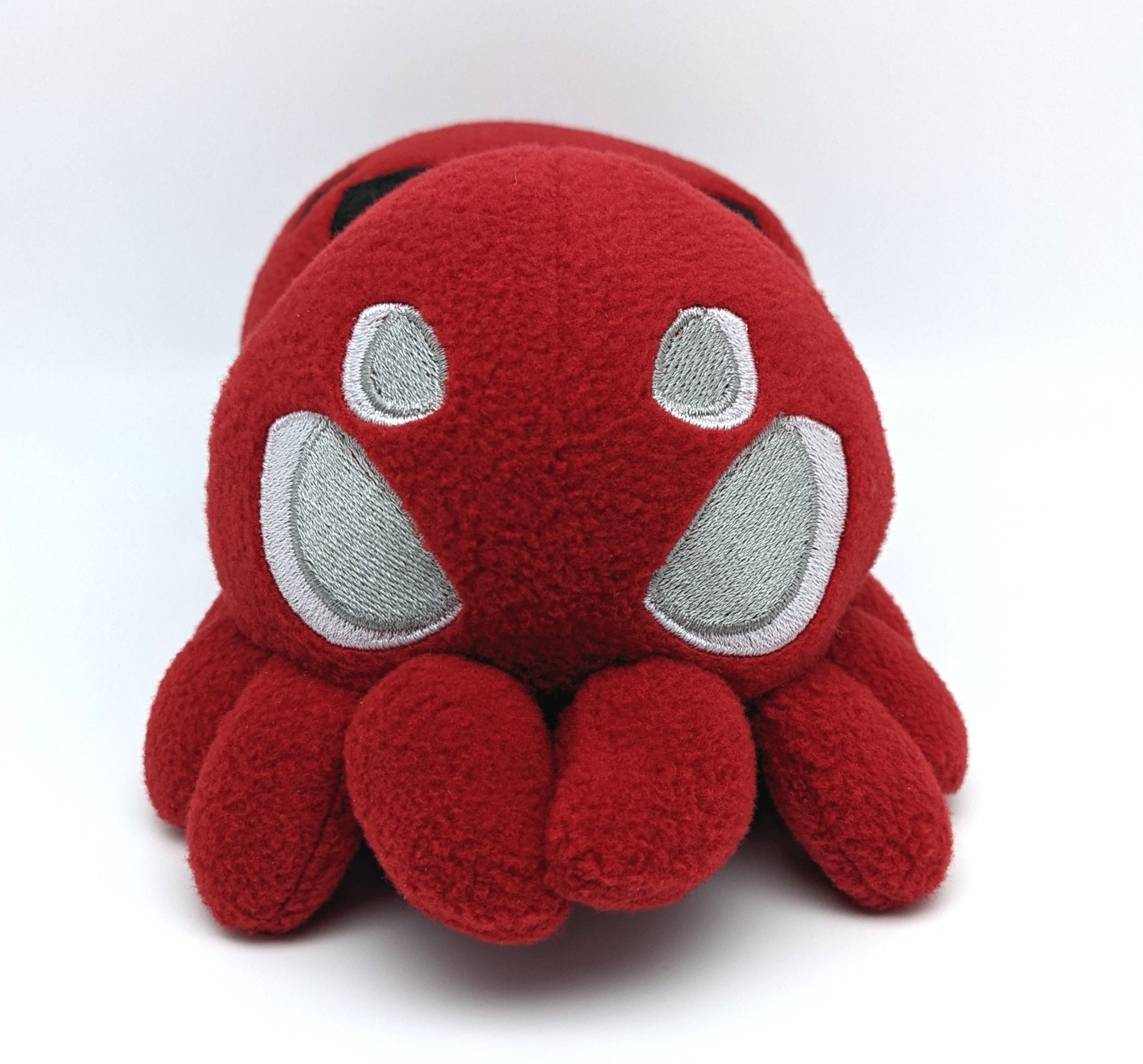 Spider Plushie Red Widow Hearts Hourglass Plush Fleece Stuffie - Etsy