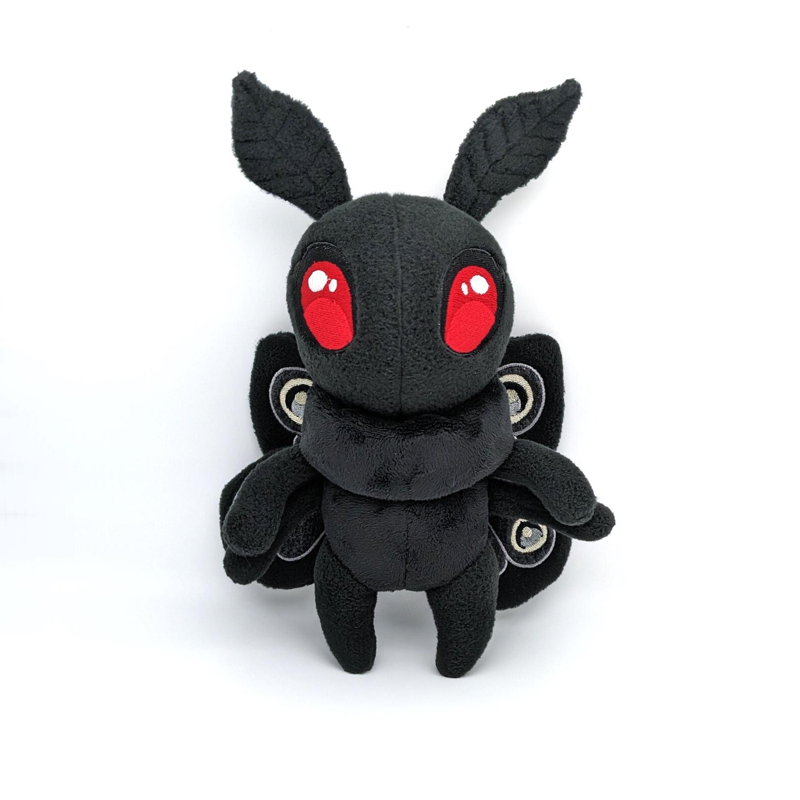 Mothman Plushie Cryptid Stuffie Black Moth Plush - Etsy