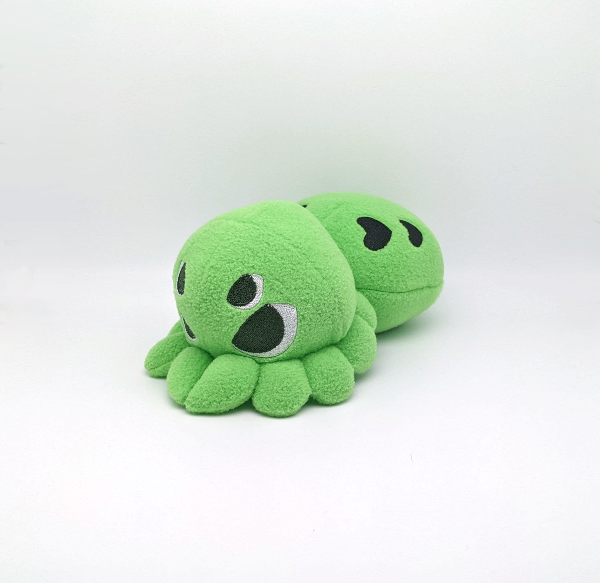 Spider Plushie Lime Green Hearts Skull Plush Stuffie - Etsy