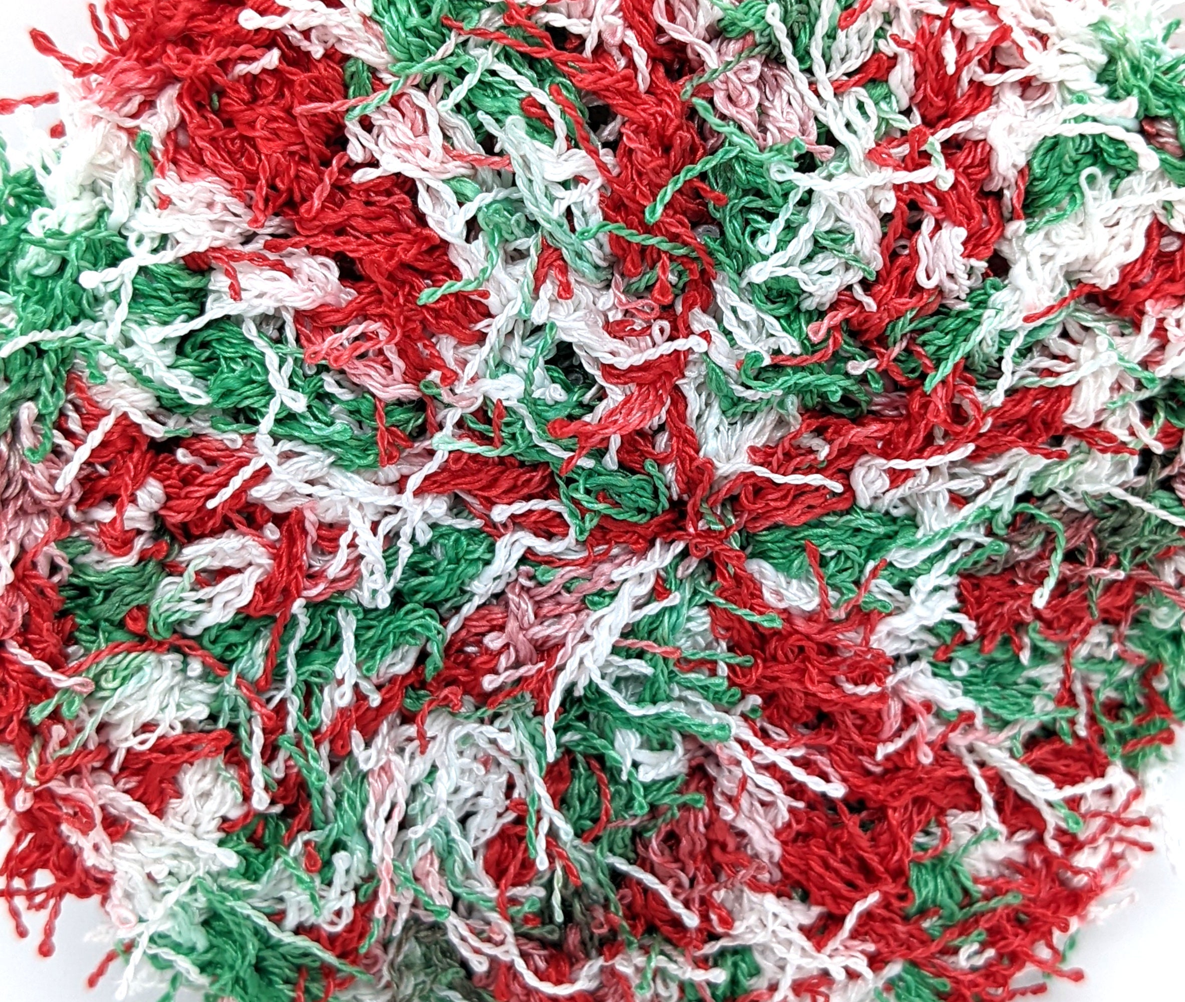 Dish Scrubby Reusable Crochet Scrubbies Thick and Druable Red - Etsy