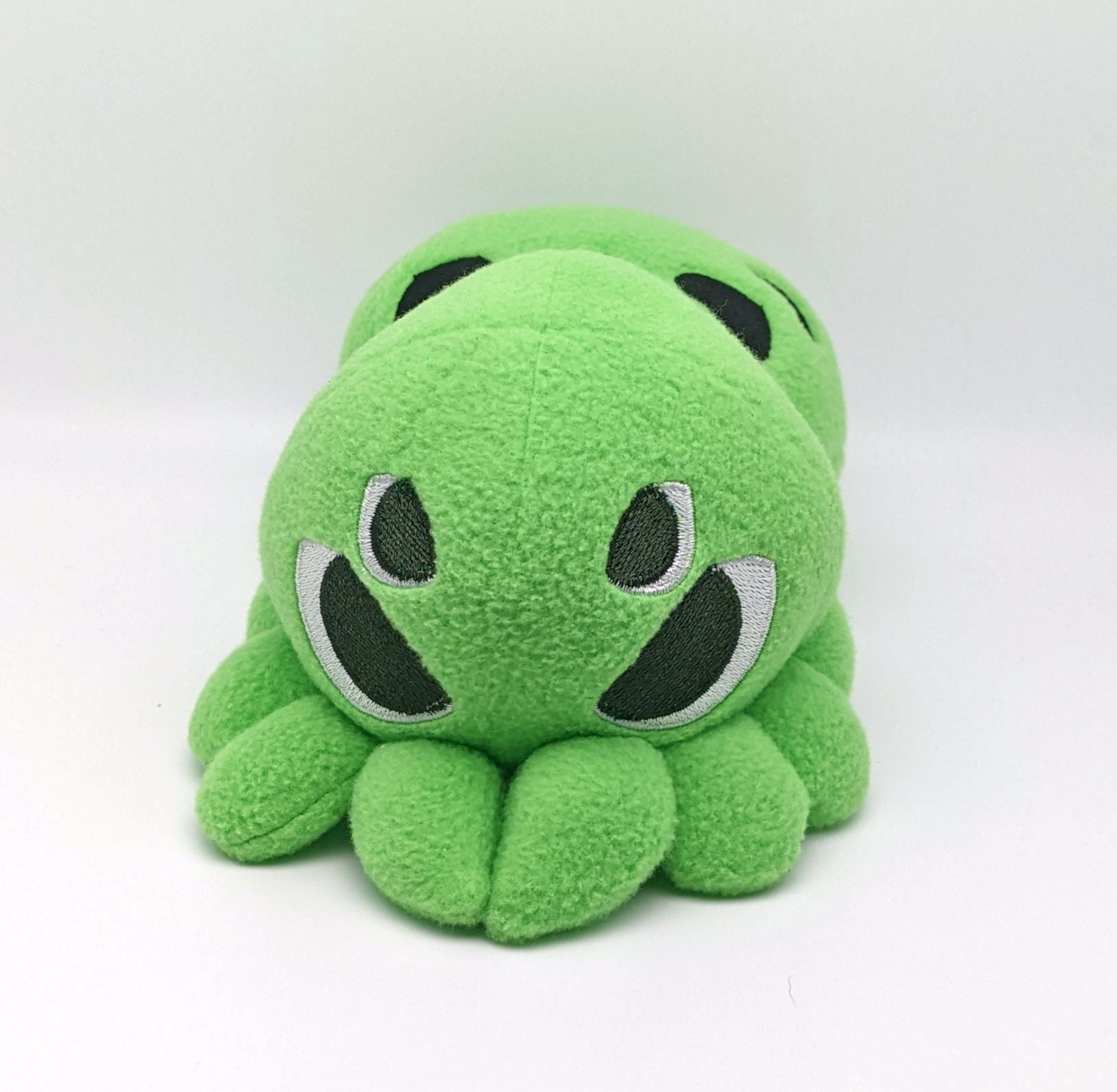 Spider Plushie Lime Green Hearts Skull Plush Stuffie - Etsy