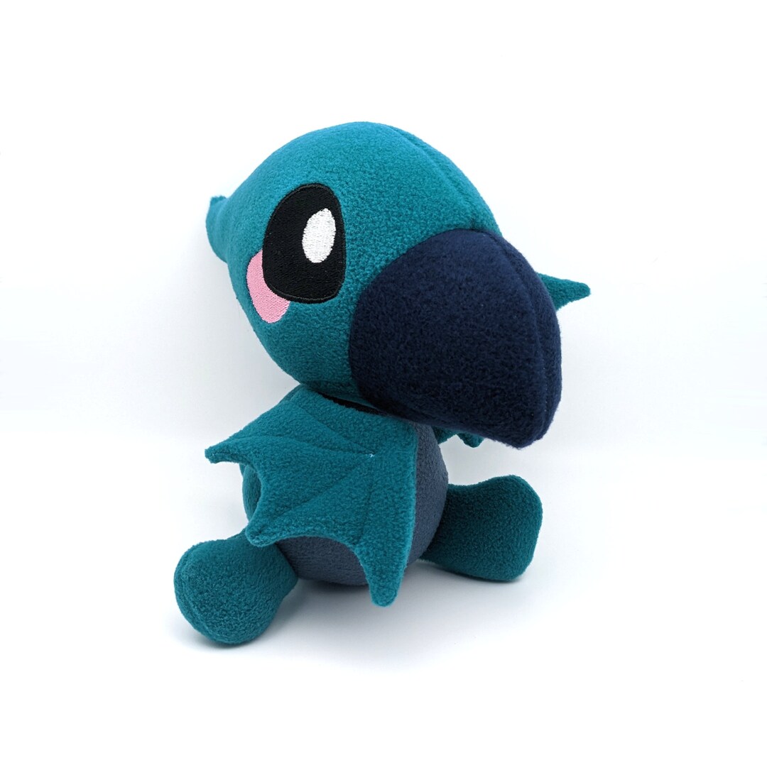 Pterodactyl Plushie Teal Pterosaurs Dinosaur Stuffie - Etsy